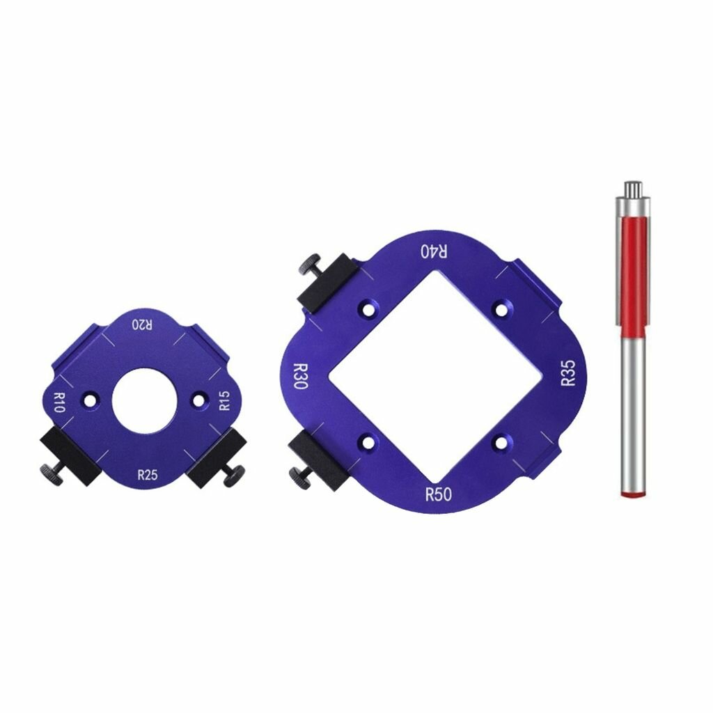 Шаблон для скругления углов фрезером
