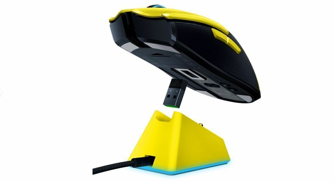 Новый оригинал Игровая мышь проводная, беспроводная Razer Viper Ultimate & Mouse Dock, Cyberpunk 2077