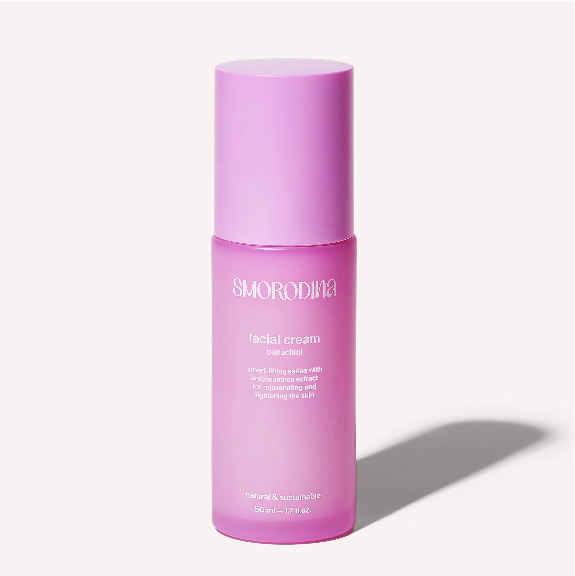 Подтягивающий крем-флюид с бакучиолом и экстрактом анигозантоса 50 мл, SmoRodina (Смородина)