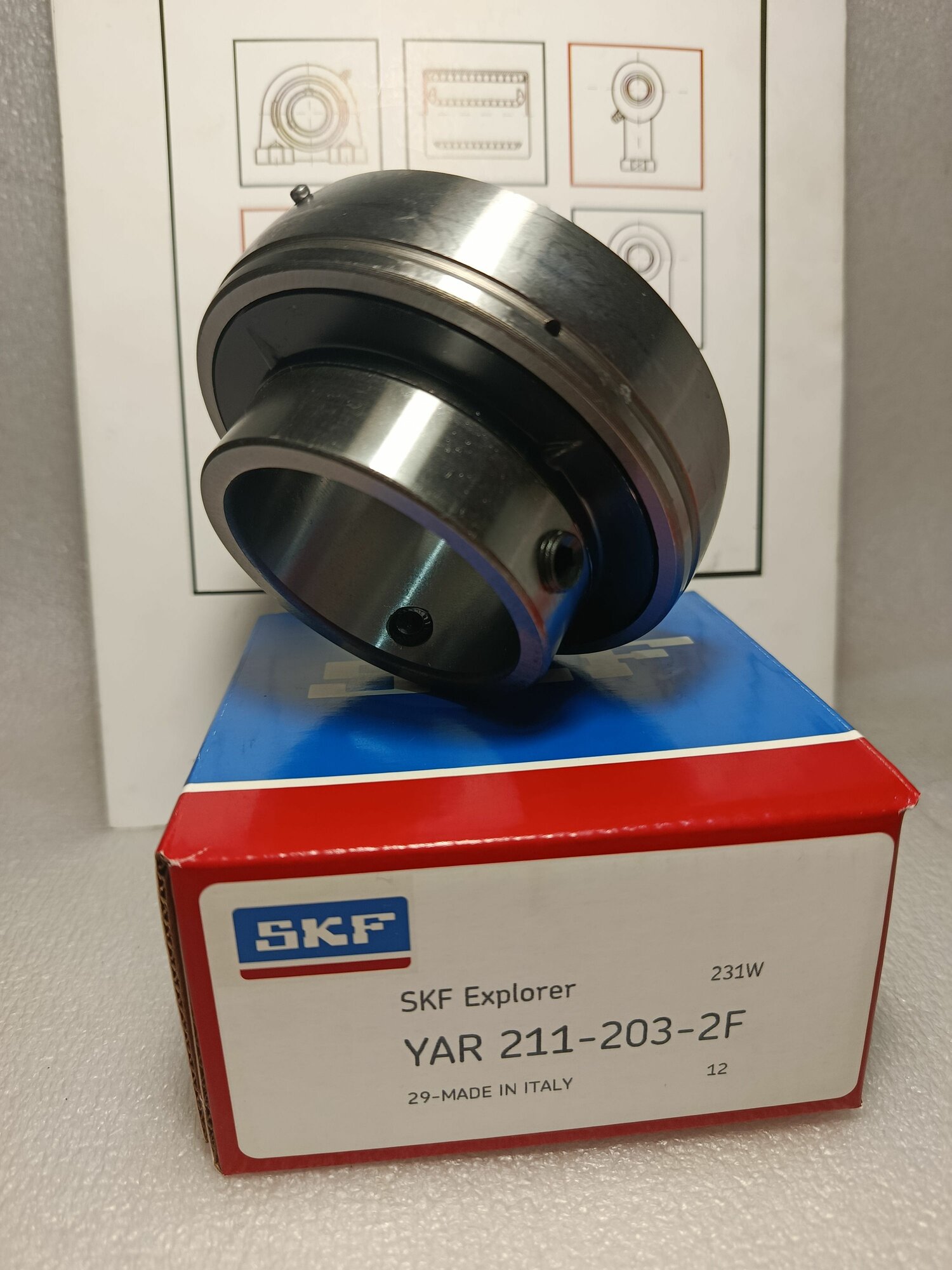 YAR211-203-2F Подшипник SKF