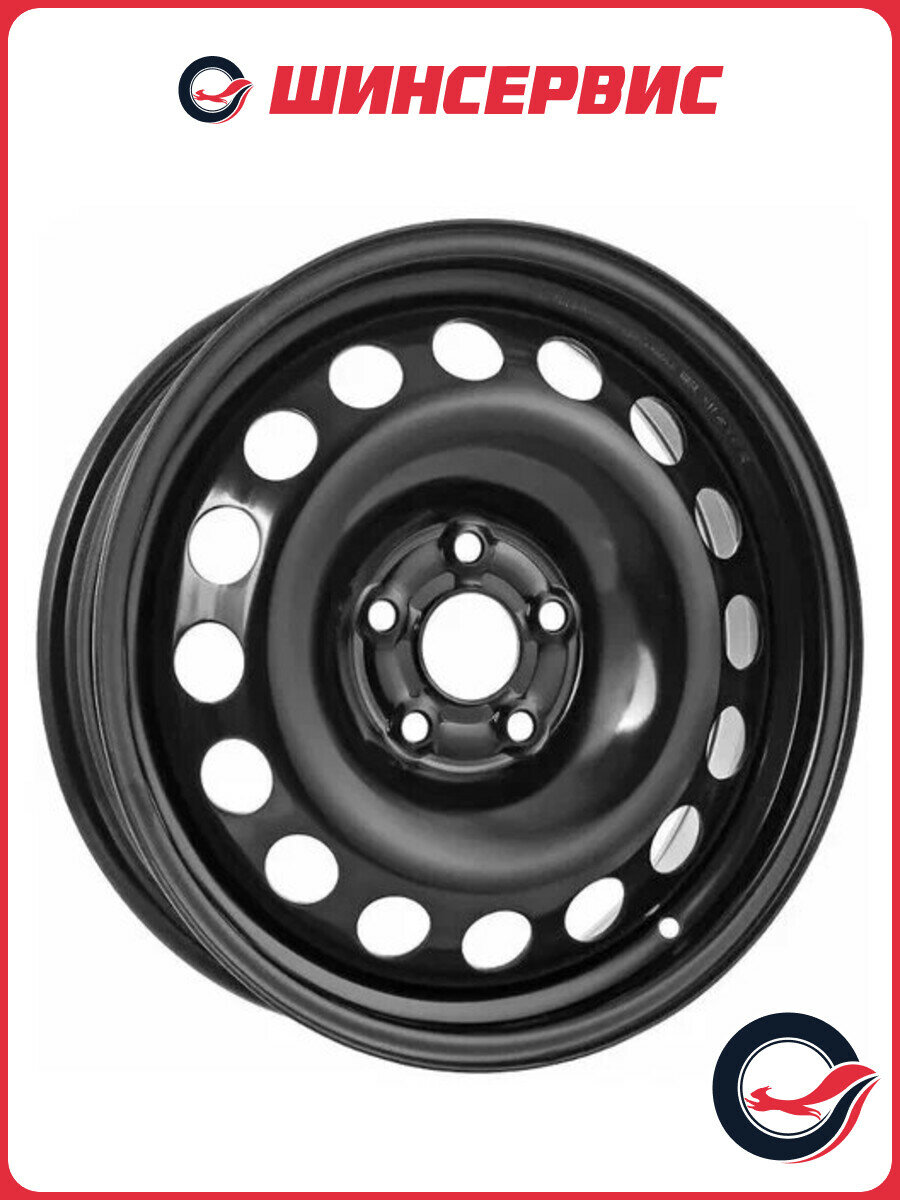 Стальной колесный диск TREBL R-1742 R18x7.5J 5x114.3 ET53 ЦО54.1 для автомобиля