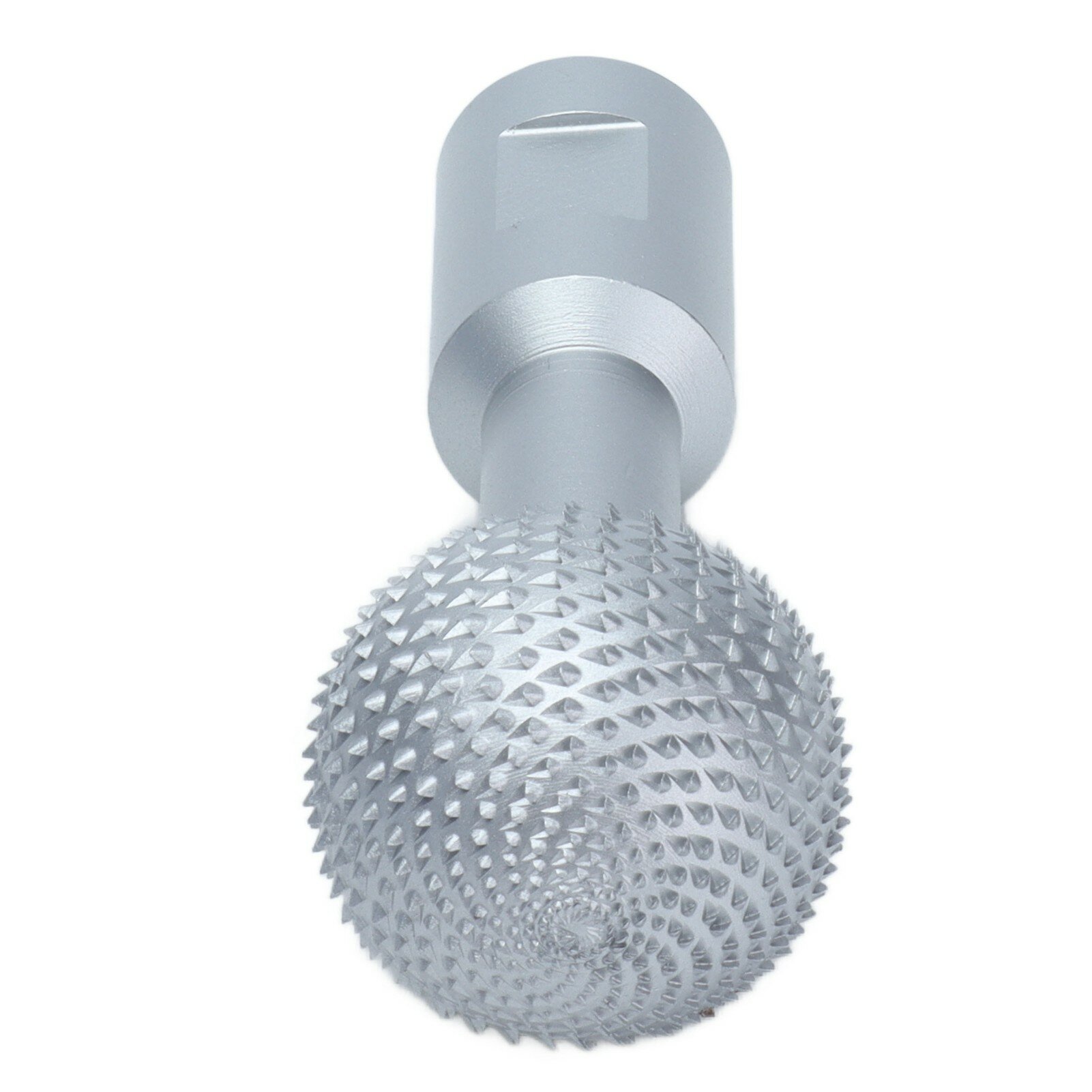 Роторный напильник, сферическая борфреза, шлифовальная головка из углеродистой стали, сверло для резьбы по дереву для угловой шлифовальной машины, серебро 14 мм для типов 100