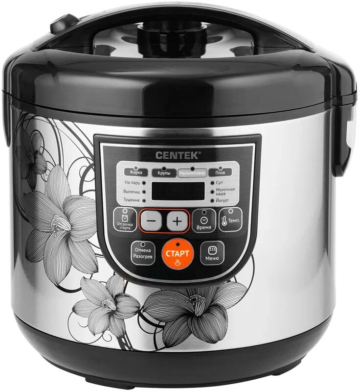 Мультиварка для дома CT-1498 черный/сталь