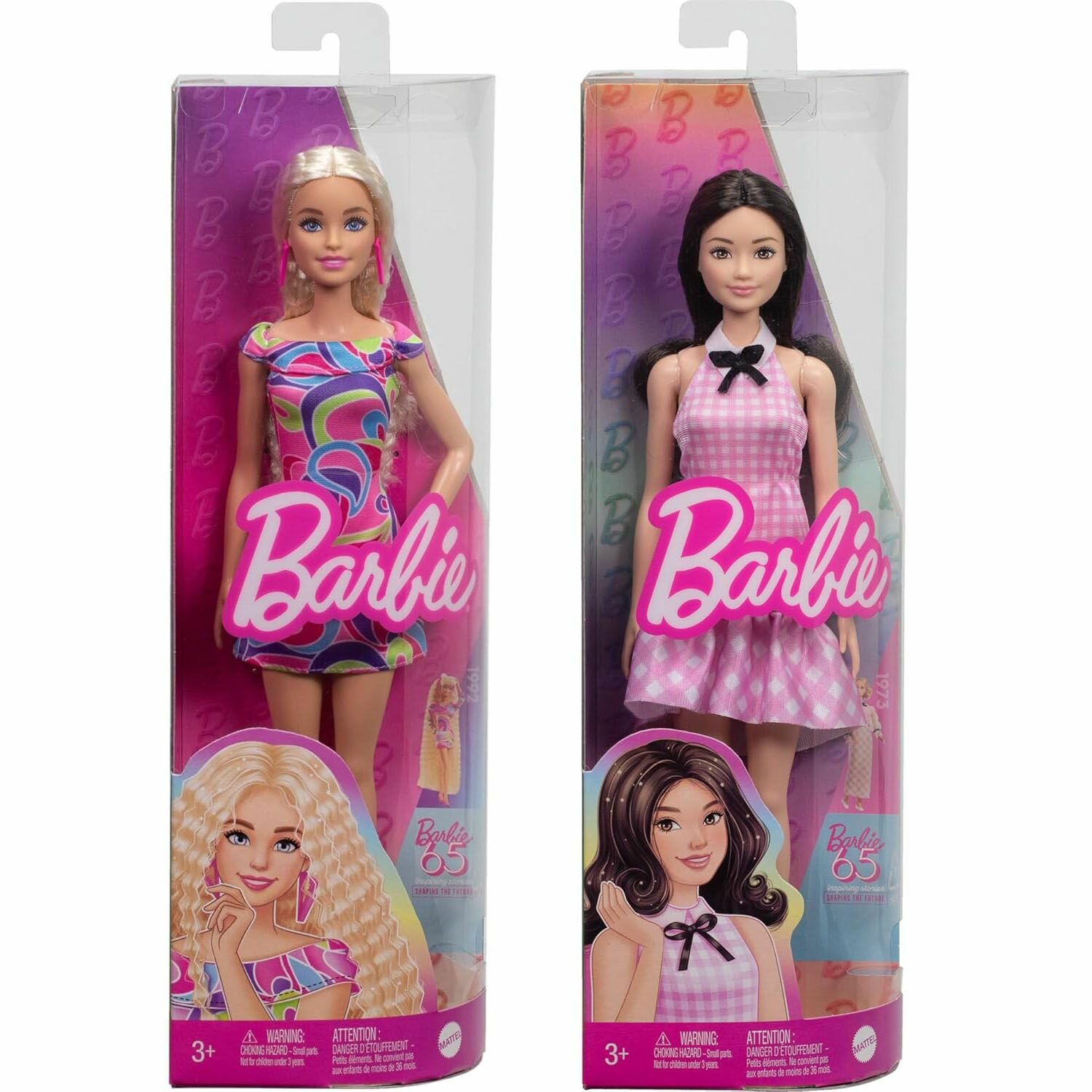 Кукла Barbie, Коллекционная кукла Basics Model 01, Волосы брюнетки, черное мини-платье