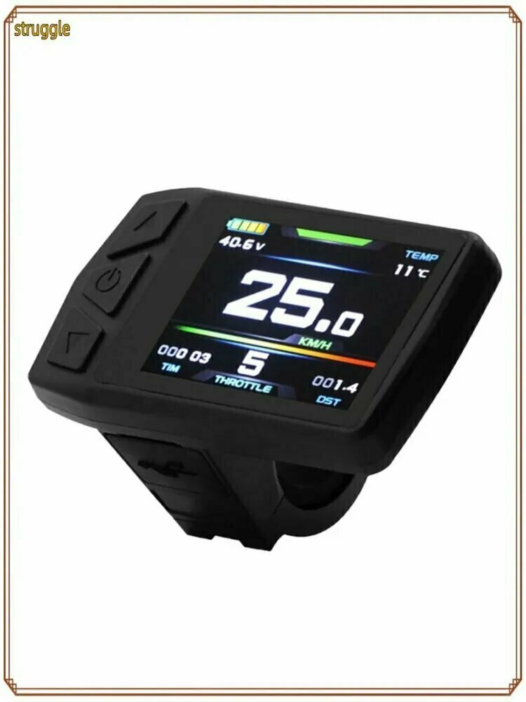 Дисплей Для Электровелосипеда KT TF01U, 24 В, 36 48 Интеллектуальный Цветной ЖК-Метр