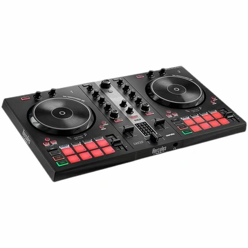 HERCULES DJControl Inpulse 300-MK2 USB DJ контроллер 2 пары с 16 прокладками и встроенной звуковой картой