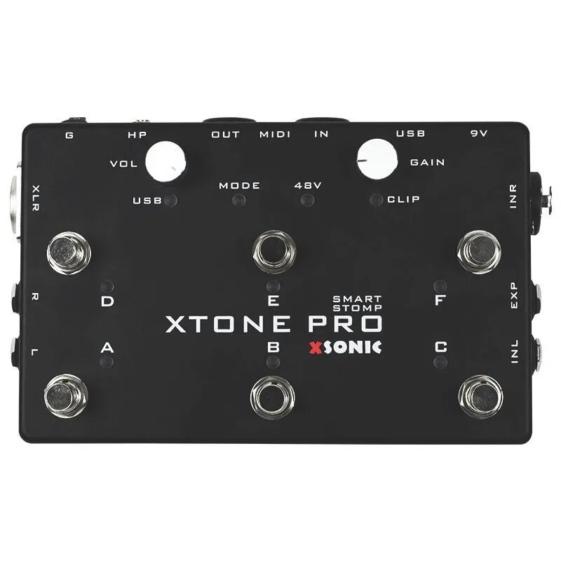XSONIC XTONE Pro, Гитарный интеллектуальный аудиоинтерфейс, MIDI-контроллер