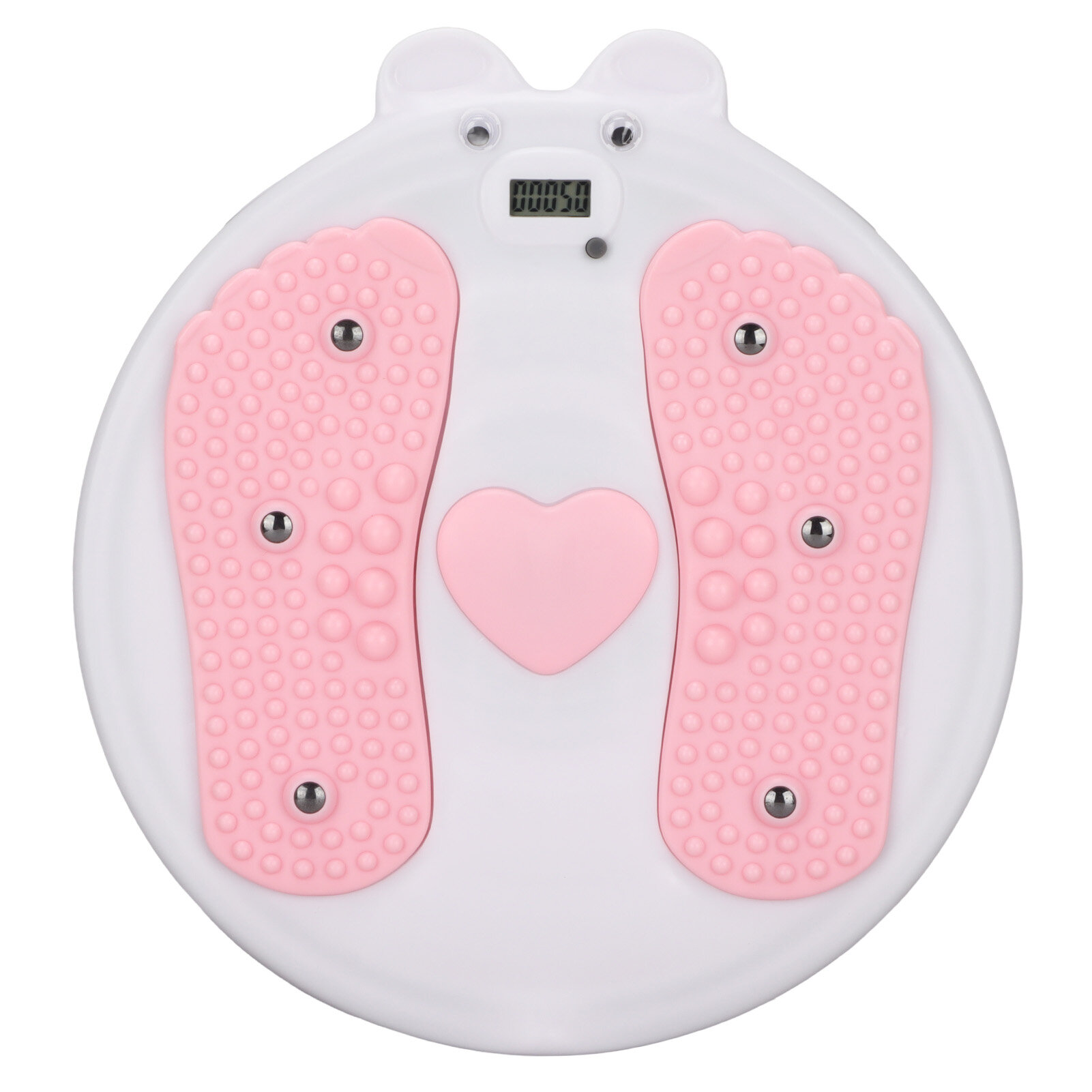 Электронный диск для вращения талии, вращающаяся доска для пресса, акупрессурные узлы для фитнес-тренировок и коррекции фигуры.