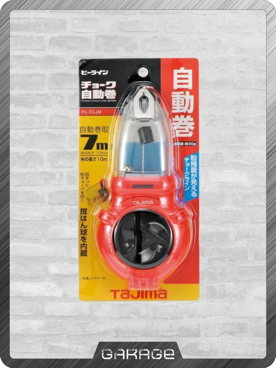 Отбивка строительная малярная Tajima PL-CLJM с краской