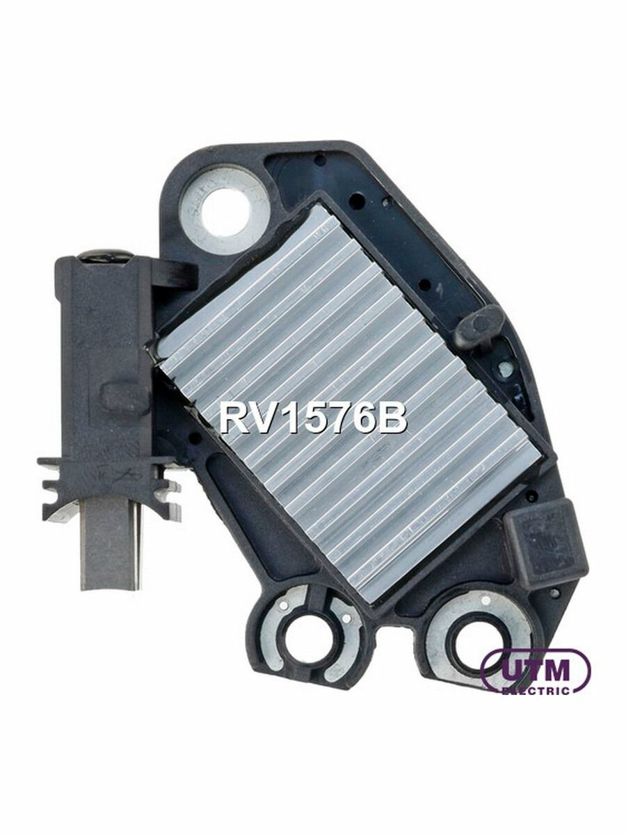 Регулятор генератора UTM RV1576B, для Ford, Volvo, Mazda, металл, пластик, черный