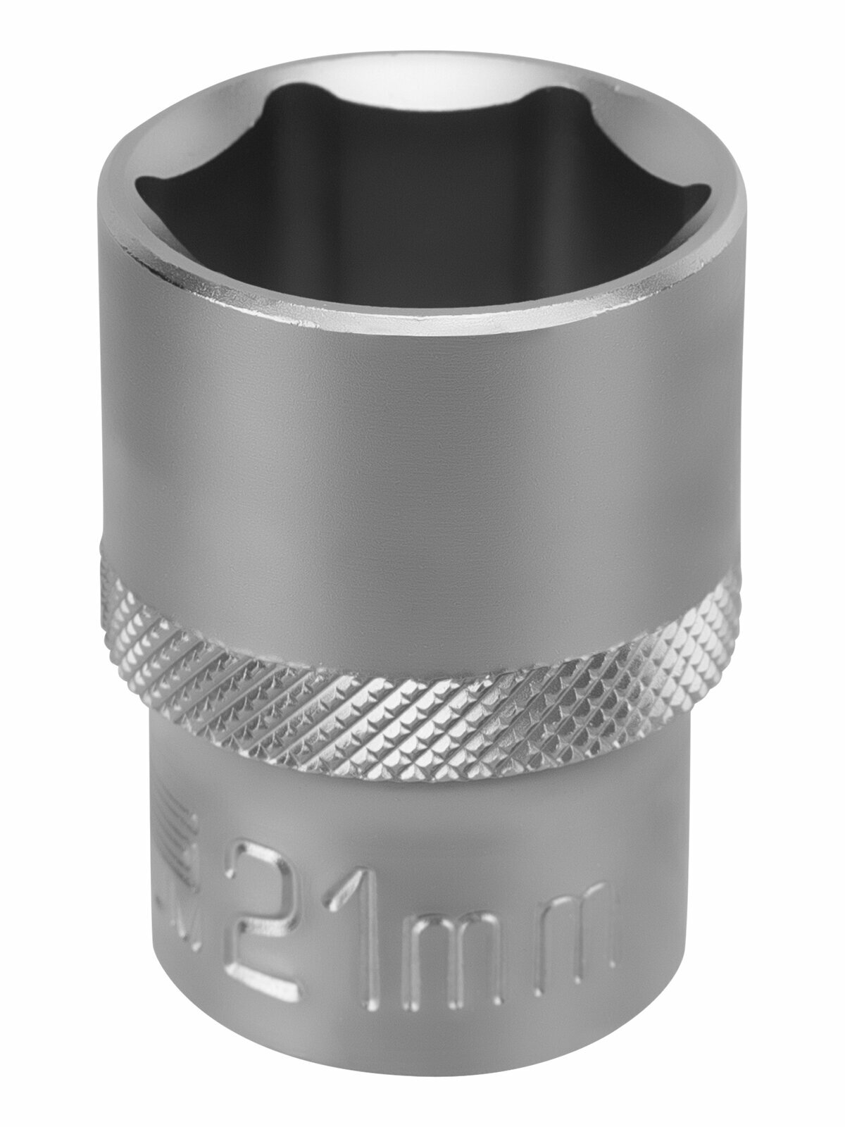 Головка торцевая Stels 21 мм, 6-гранная, CrV, под квадрат 1/2" 13832