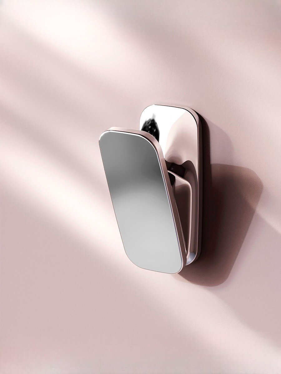 Крючок настенный, для ванной, для одежды и полотенец, в ванную и прихожую, хром