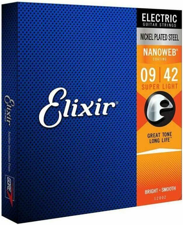 ELIXIR 12002 - Струны для электрогитары