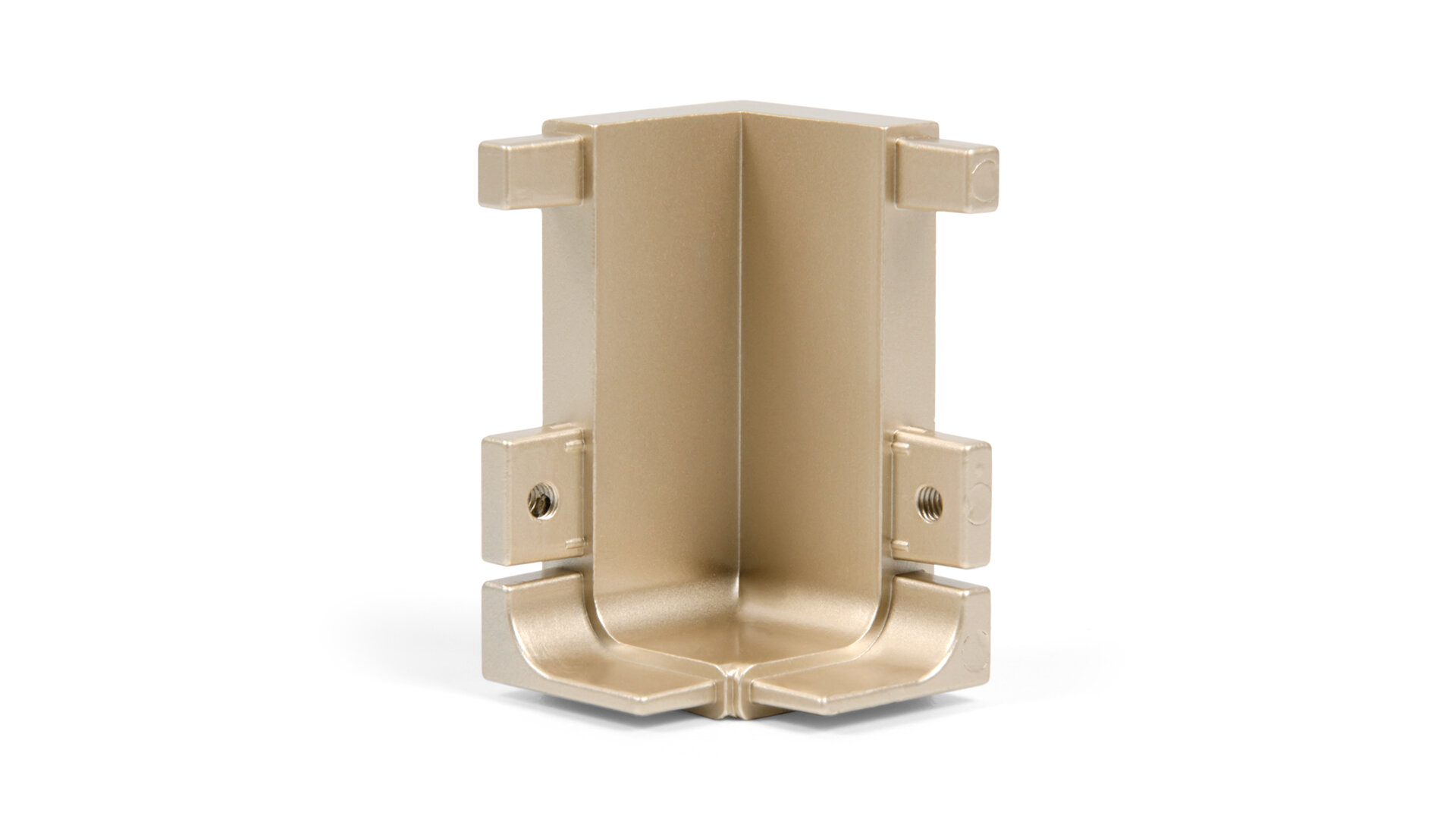 Внутренний уголок-держатель GOLA BALANCE RZ051.03SG, сатиновое золото