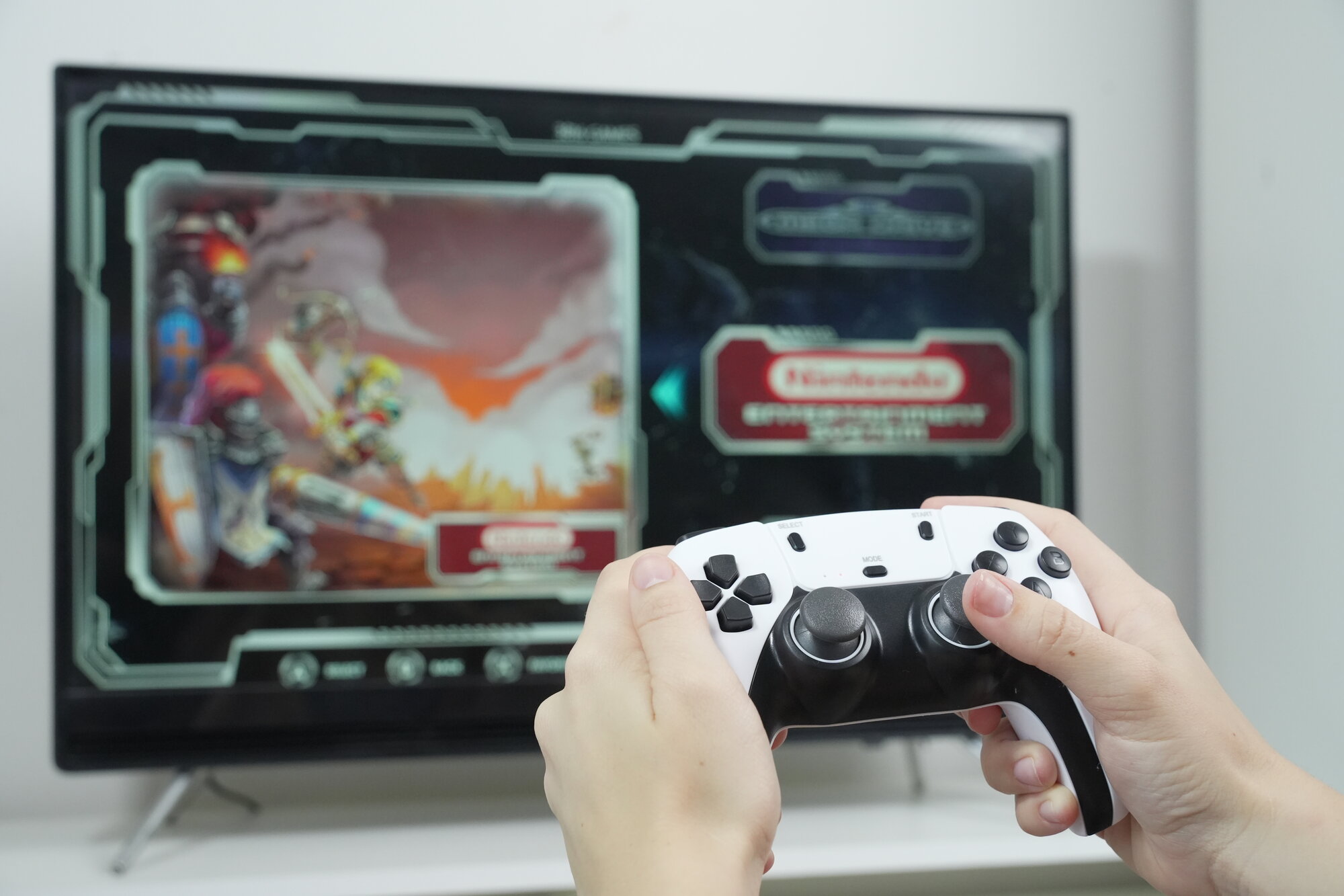 Консоль игровая приставка для телевизора Game Stick M15 с играми Junior, Sega, Nintendo, Плейстейшн (8-16-32 бит)