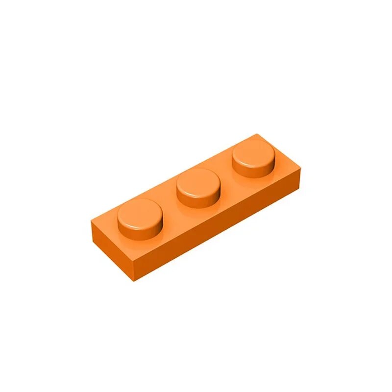 Набор строительных блоков SixBricks 10 шт. Оранжевый, 106-orange