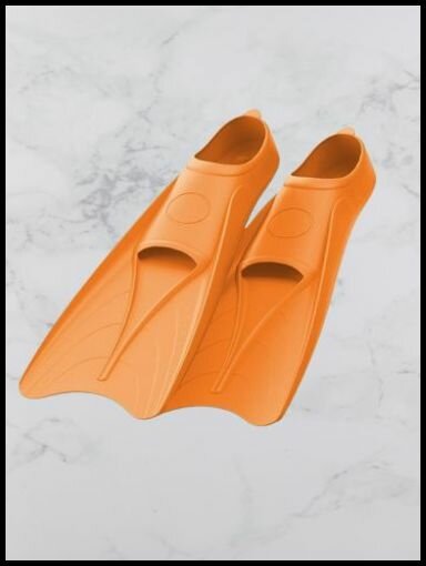 Ласты коричнево-красный ,42 ,43 ,44