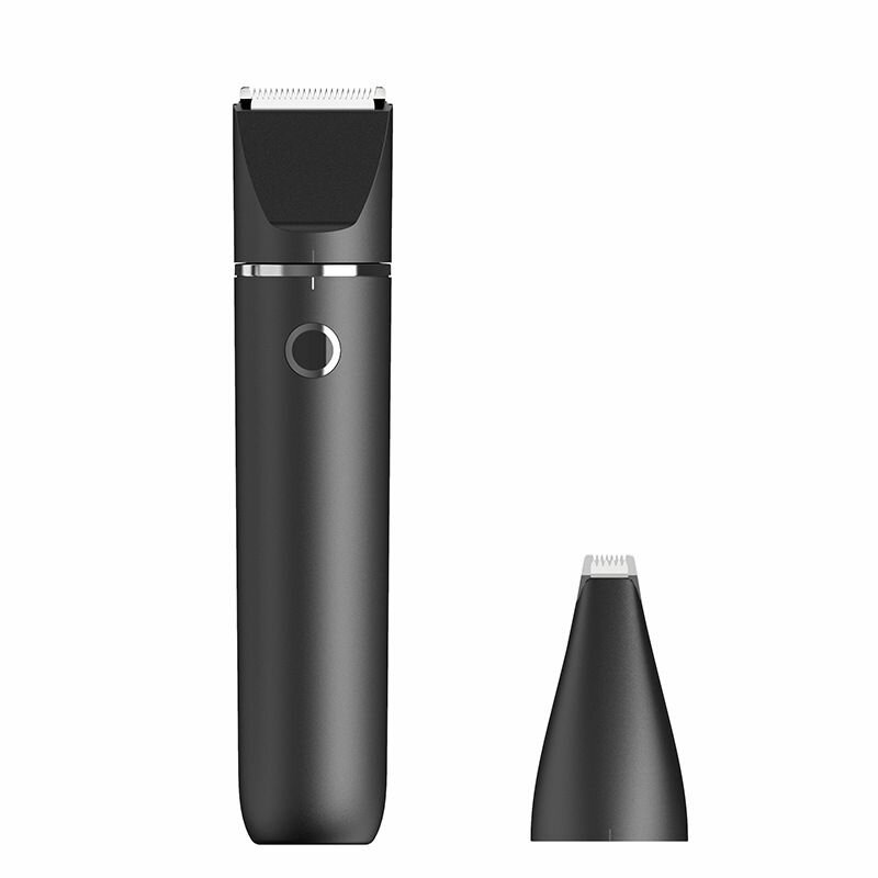 DINGXIAN Беспроводной Триммер для Лап Собак, Низкозвучный USB-Заряжаемый Гельметинг-Комплект с Двойными Лезвиями для Кошек и Мелких Животных, Точная Стрижка вокруг Лап, Глаз, Ушей