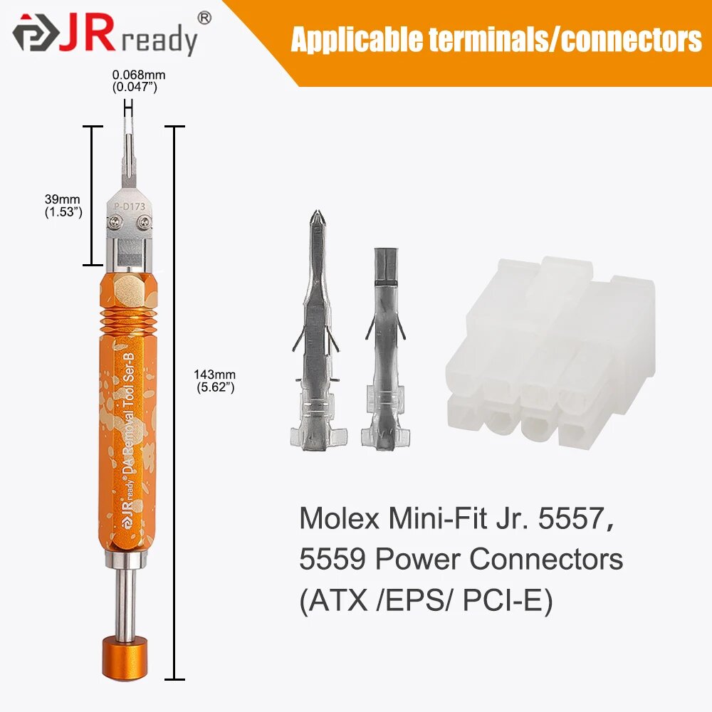 Плоскогубцы JRREADY для Mini-Fit Jr, Color: Dap-d173