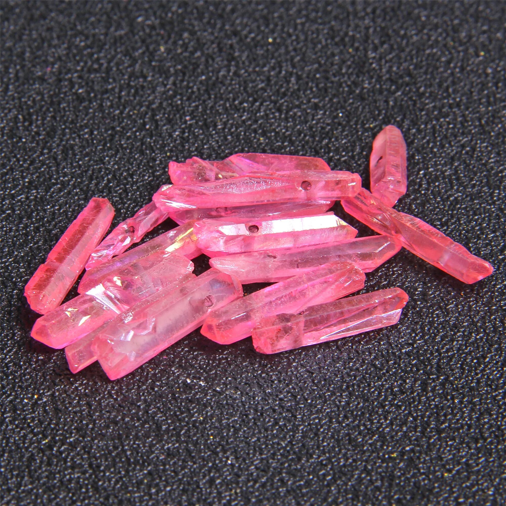 Бусины из натурального кварца vinswet 10 шт. Розовый, Type 4