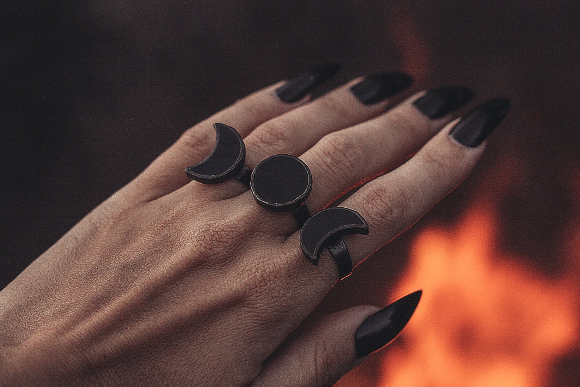 Набор колец, стекло