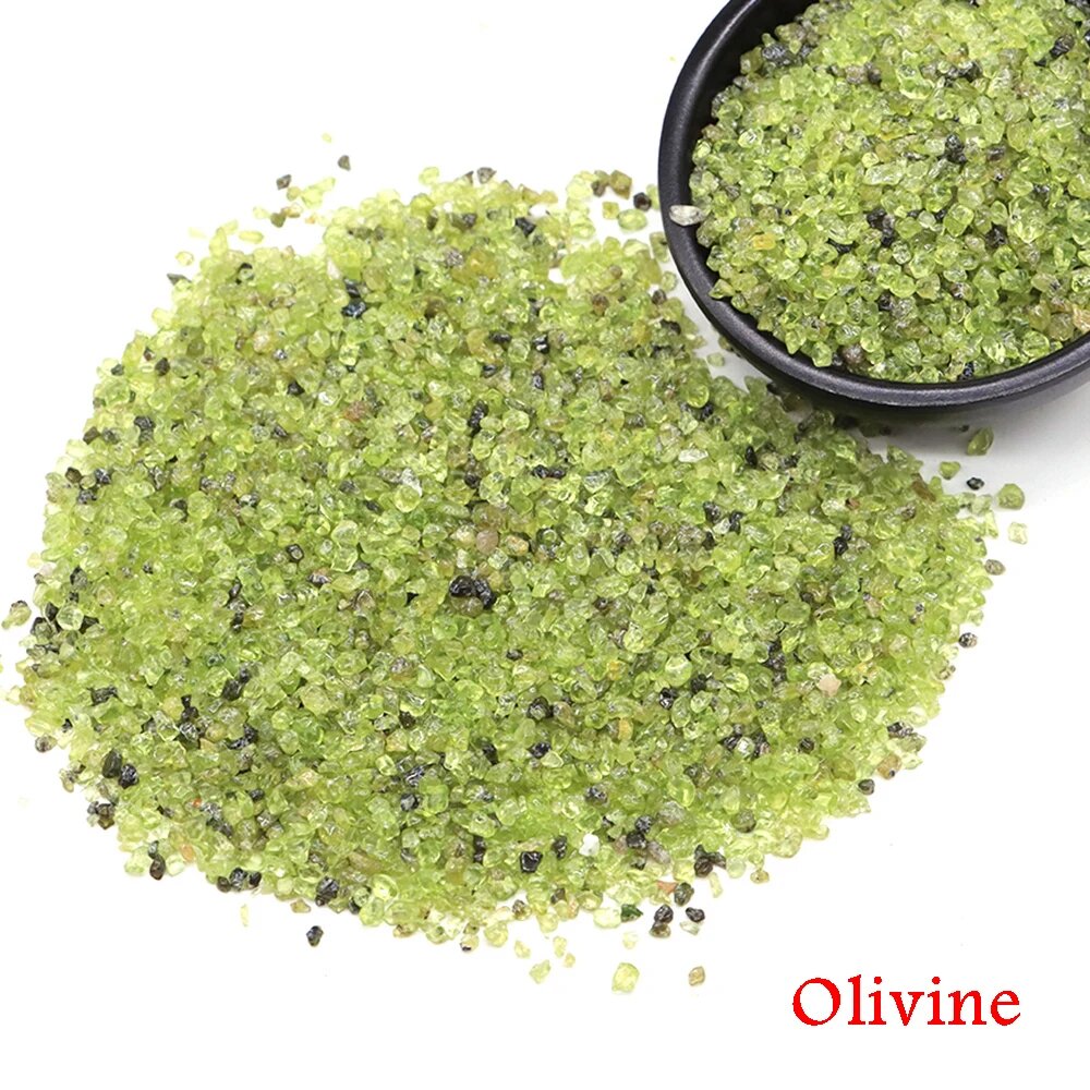 Натуральные камни лазурит 100g, Olivine