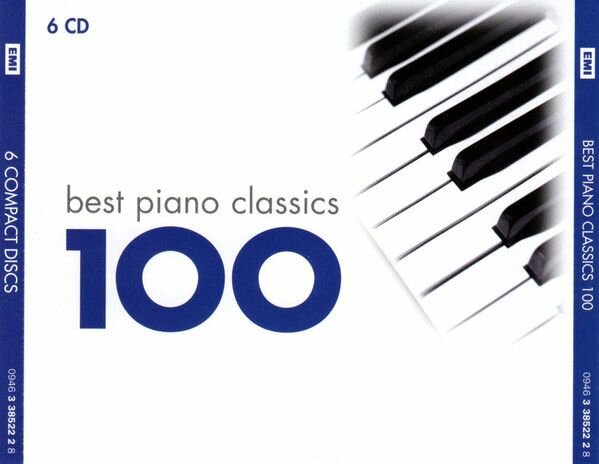 Аудио CD Various Best Piano Classics 100 (6CD/EU) NEW