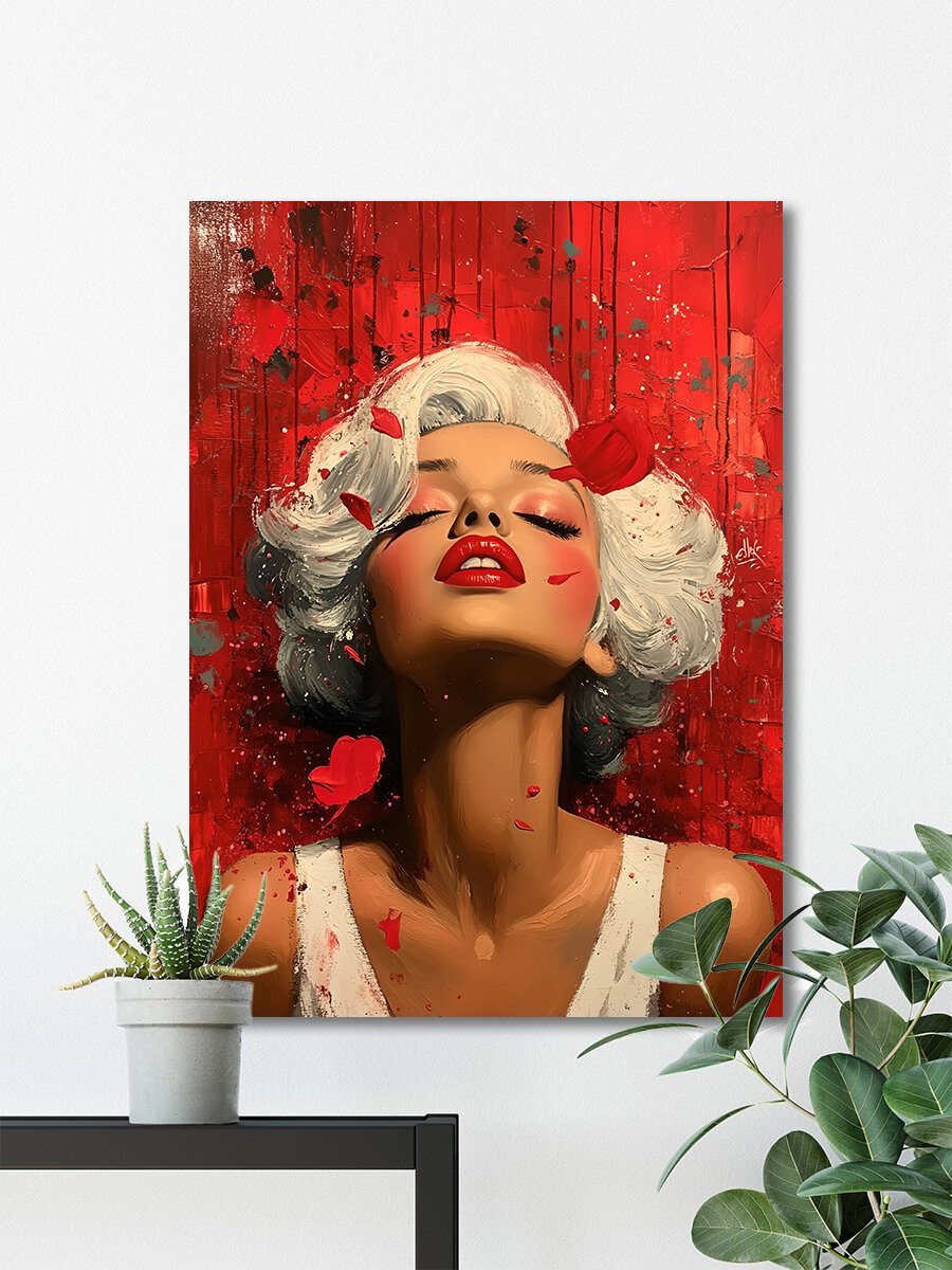 Картина в салон красоты / на стену - Мерлин Монро, картина 20х30 см.