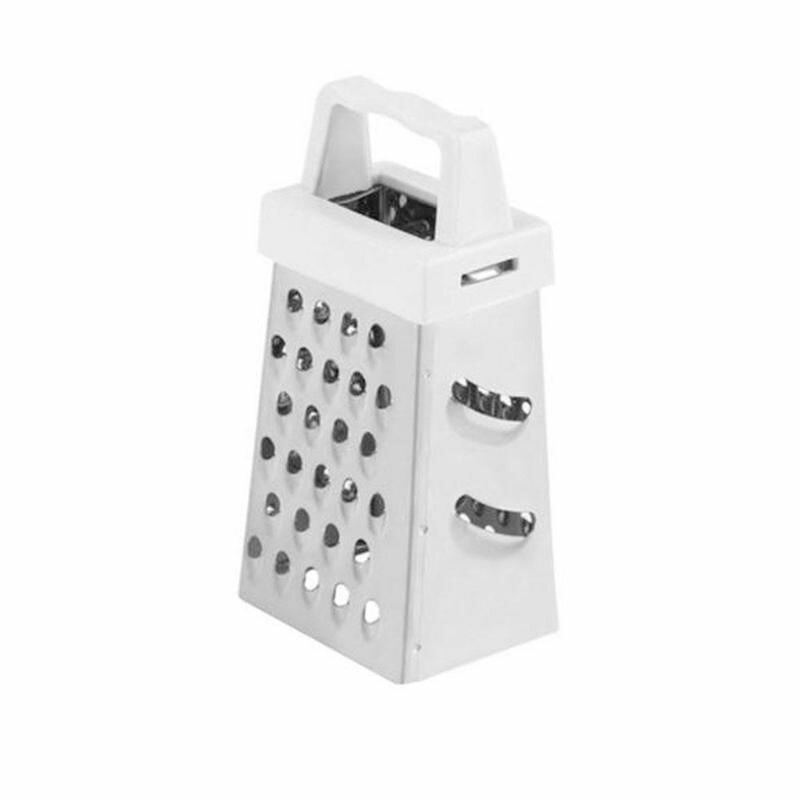 Терка для овощей ручная, многофункциональная, четырехгранная, нержавеющая сталь