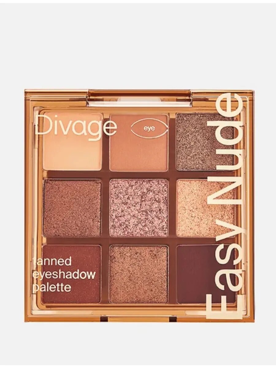 Палатка теней для век eyeshadow palette easy nude Tanned