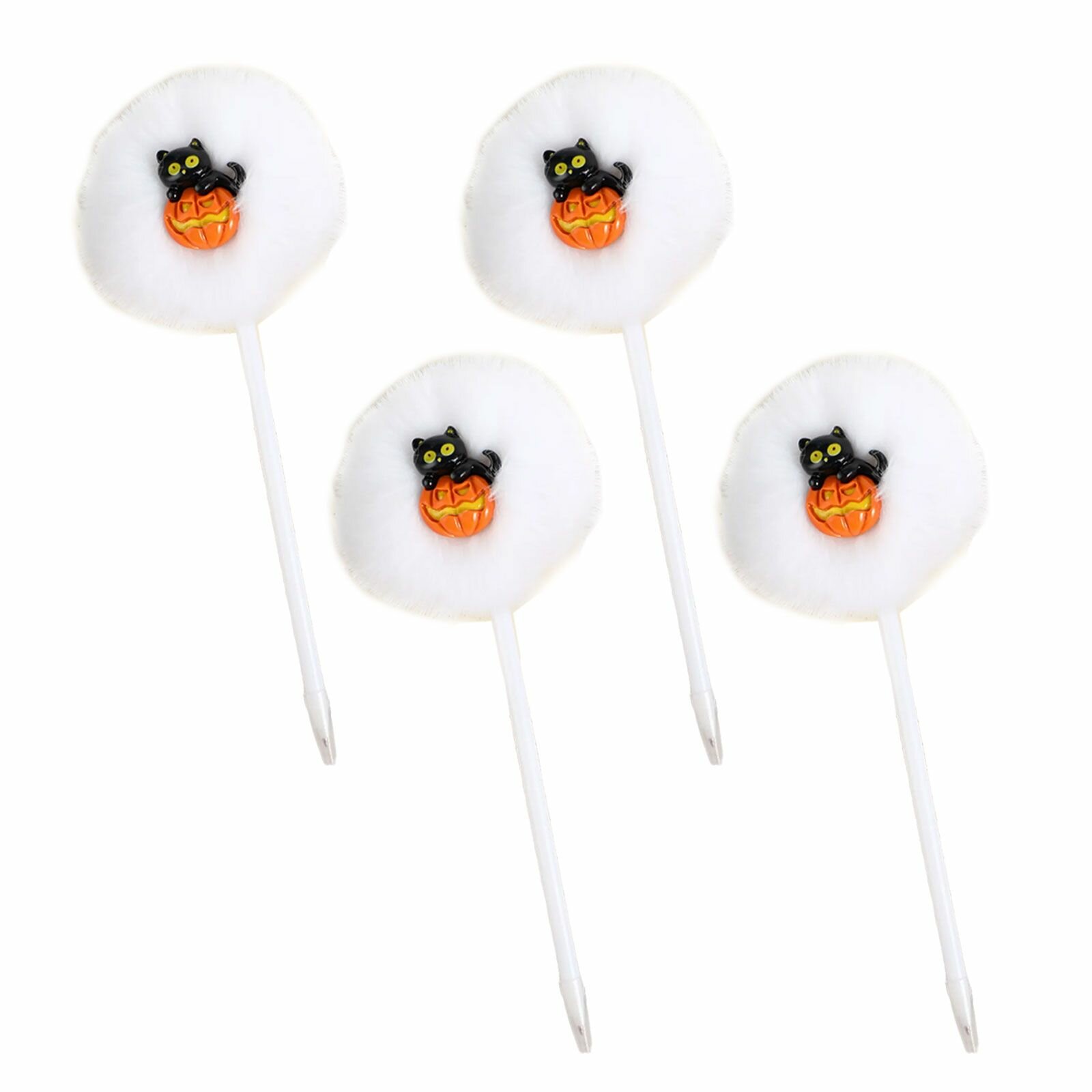 4pcs Halloween Gel Pen Cartoon Fress Writing 07 мм для ребенка