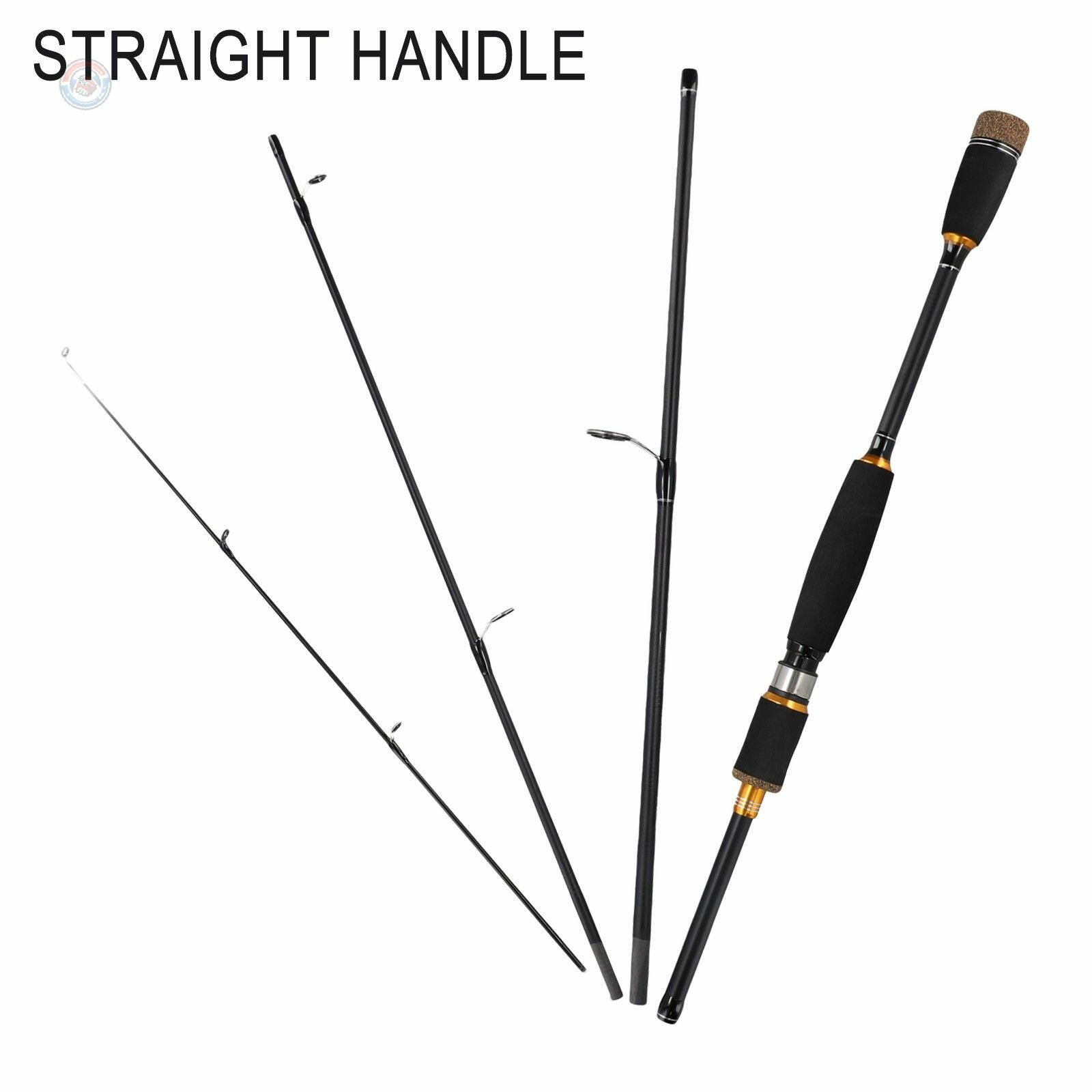 Удочка OZ-TRTE 1.8/2.1 м из углеродного волокна для спиннинга и троллинга, компактная складная удочка для путешествий, высокая прочность и чувствительность