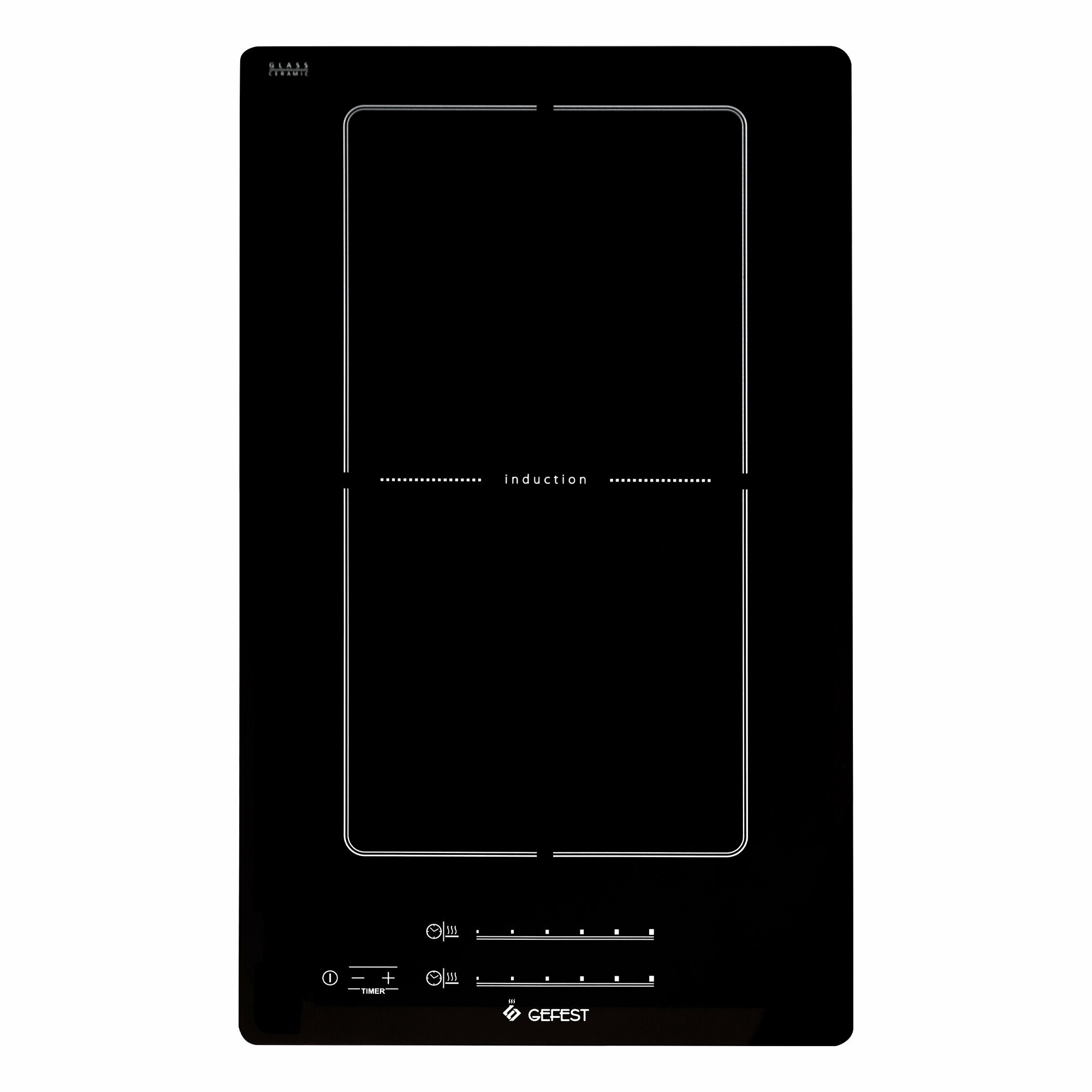 Электрическая варочная панель Gefest ПВИ 4001K1, индукционная, стеклокерамика