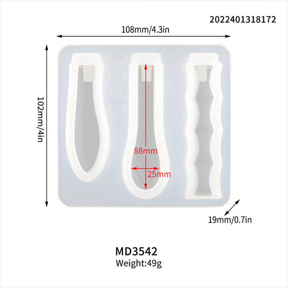 Легкая лодка DIY нож и вилка ручка капельного клея плесень западная еда стейк нож овощная разделочная доска пресс-форма