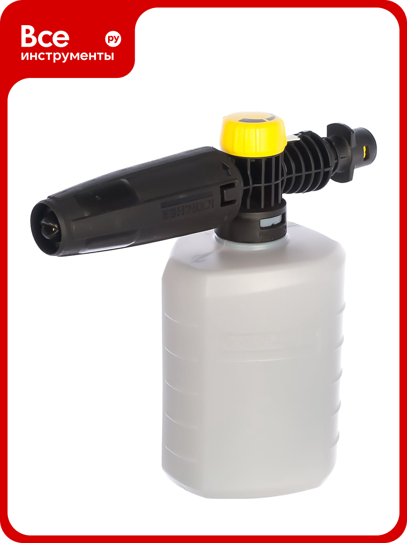 Насадка, Karcher, для пенной чистки 0.6 л Karcher FJ 6 2.643-147, 0,6 л, стеклянной