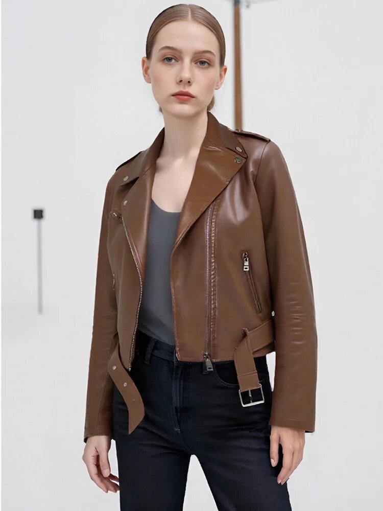 Куртка кожаная