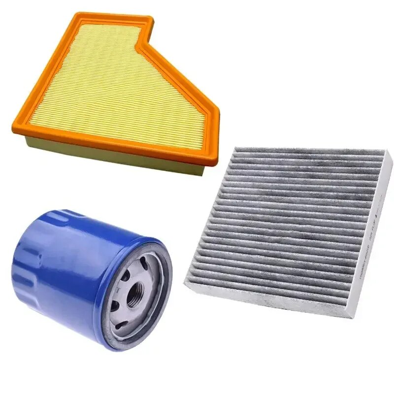 Воздушный фильтр салона Воздушный фильтр Масляный фильтр для Geely Coolray 1,5 л 2024 3PCS