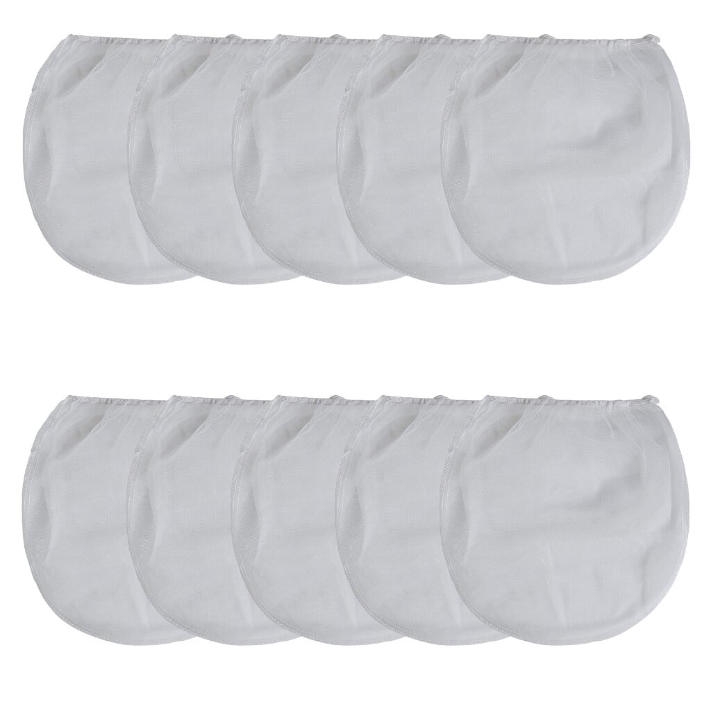 Мешок для фильтрации жидкости из нейлоновой сетки с эластичным верхним отверстием для покраски и озеленения