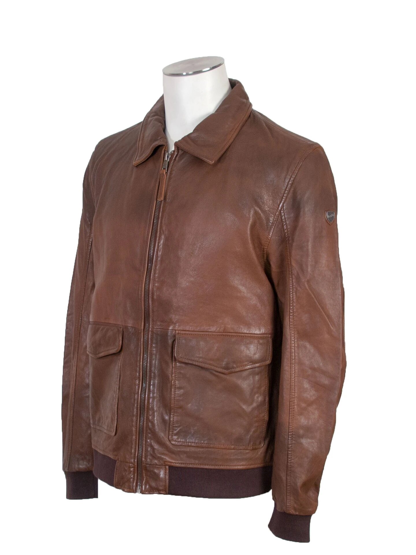 Куртка кожаная