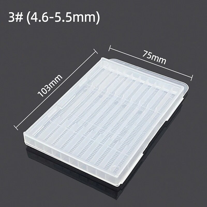 Прозрачный пластиковый бокс для сверл JETTING 5/10 мест A4