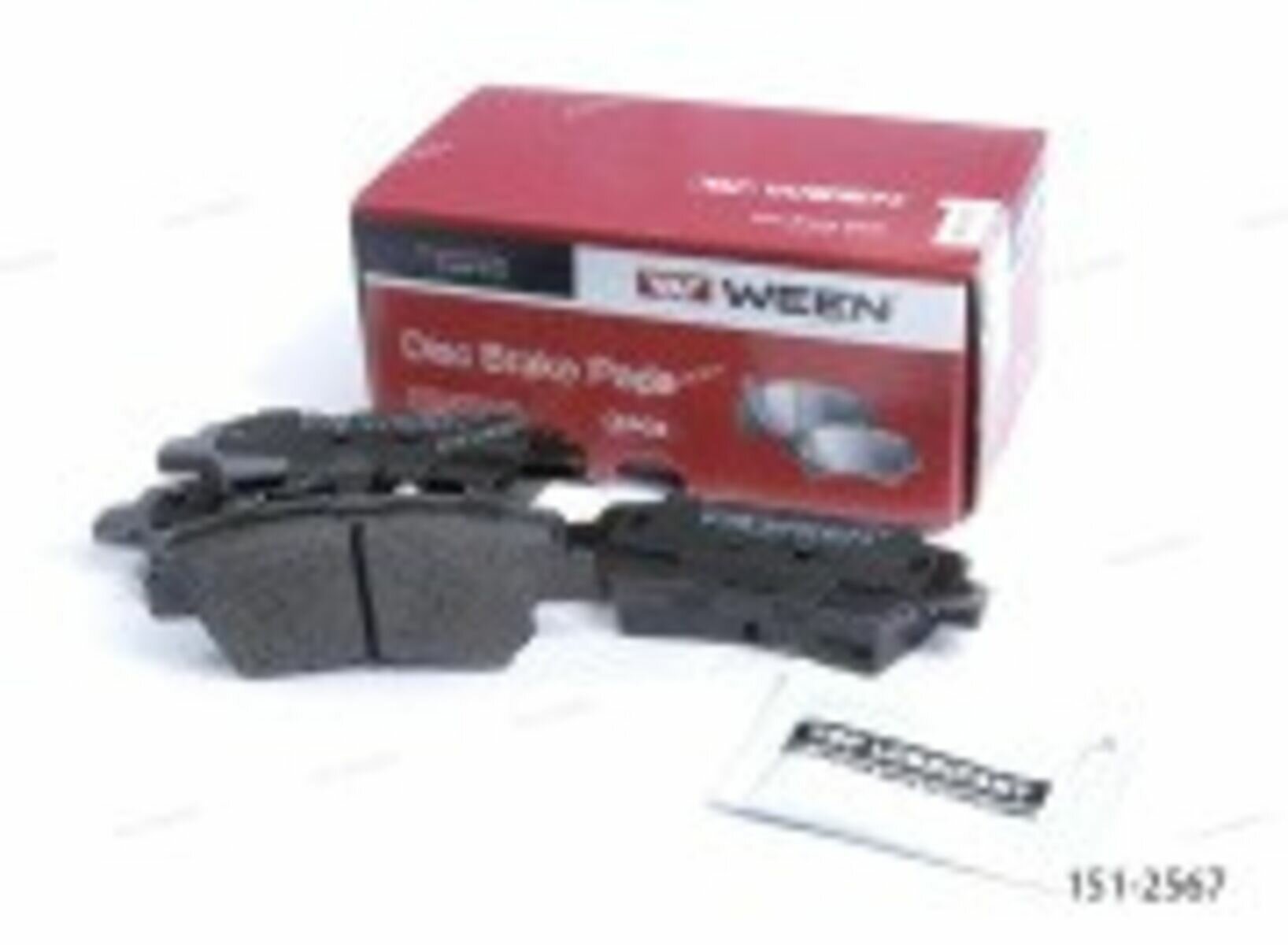 Колодки Зад. Hyundai Solaris, Solaris 2017-, Elantra, Tucson (Jm, Tl), Sonata V (Nf), I20, I30, I40; Kia Rio Iii/Iv, Cee'd, Pro Cee'd, Optima, Sportage (Ql), Soul ; Ssangyong Actyon Ii, Korando, Tivoli; To(Ween 151-2567)