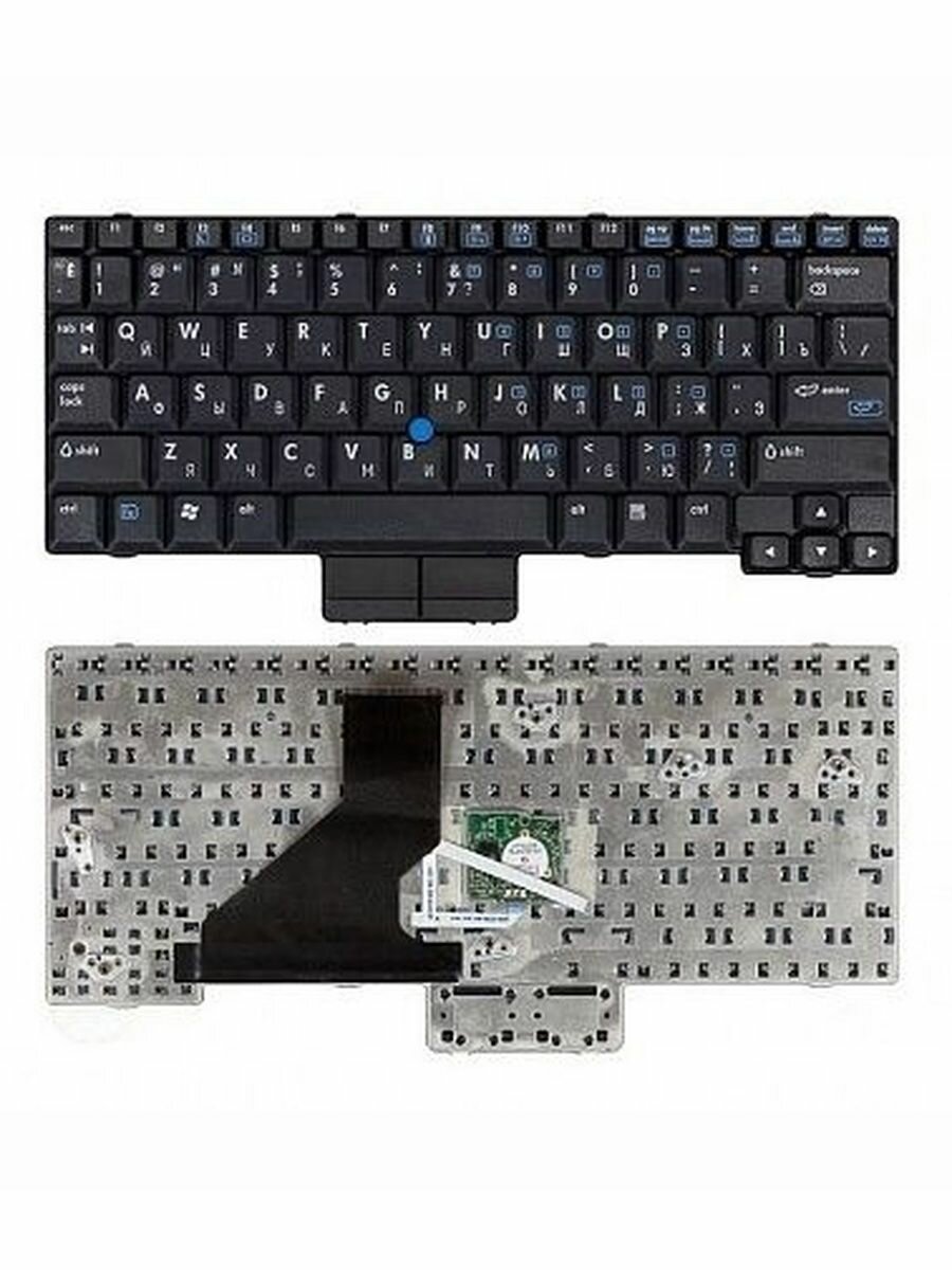 Клавиатура для ноутбука HP Compaq nc2400, nc2500, nc2510 черная, с джойстиком