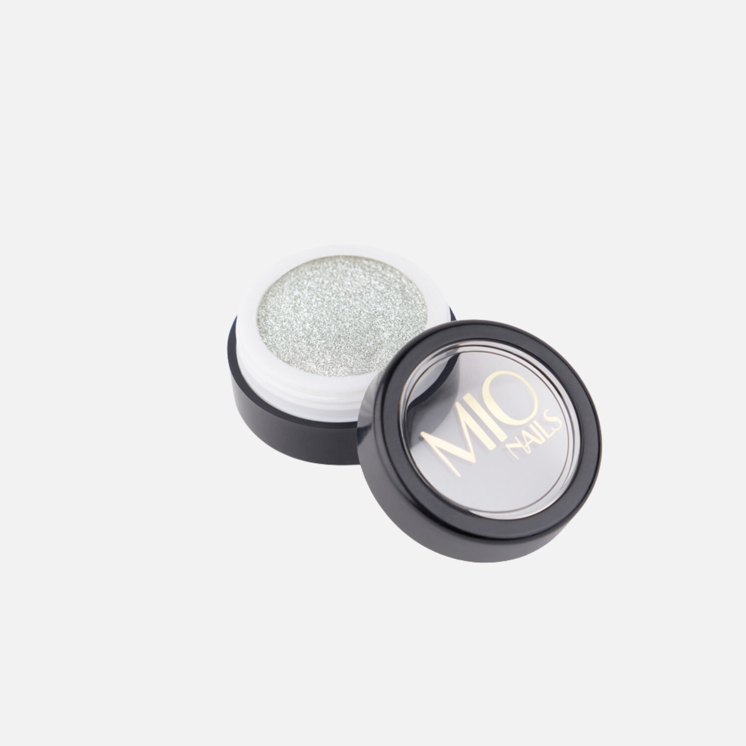 Пигмент MIO Nails «Серебро» 0,4 г втирка с эффектом настоящего серебряного покрытия