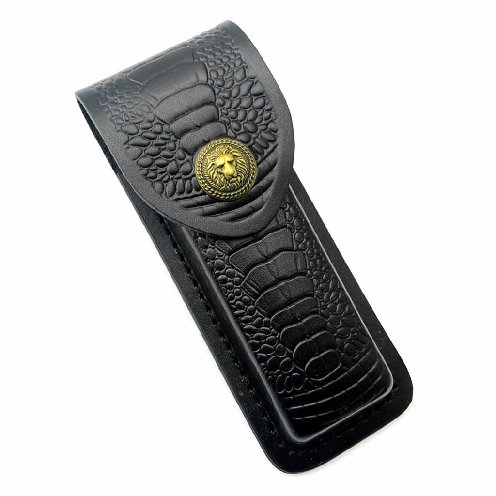 Кожаный чехол для складного ножа