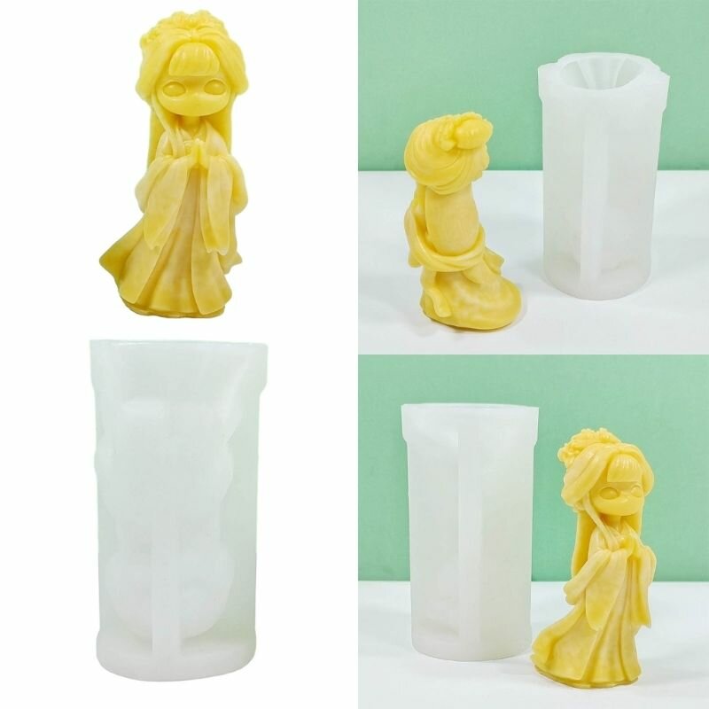 Форма для свечи антикварной куклы-365