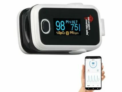 Пульсоксиметр Newgen Medicals: медицинский пульсоксиметр на палец с цветным OLED-дисплеем