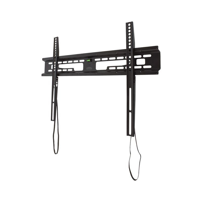 Кронштейн настенный для телевизора Kromax FLAT-1 black, настенный, фиксированный, для больших экранов, чёрный