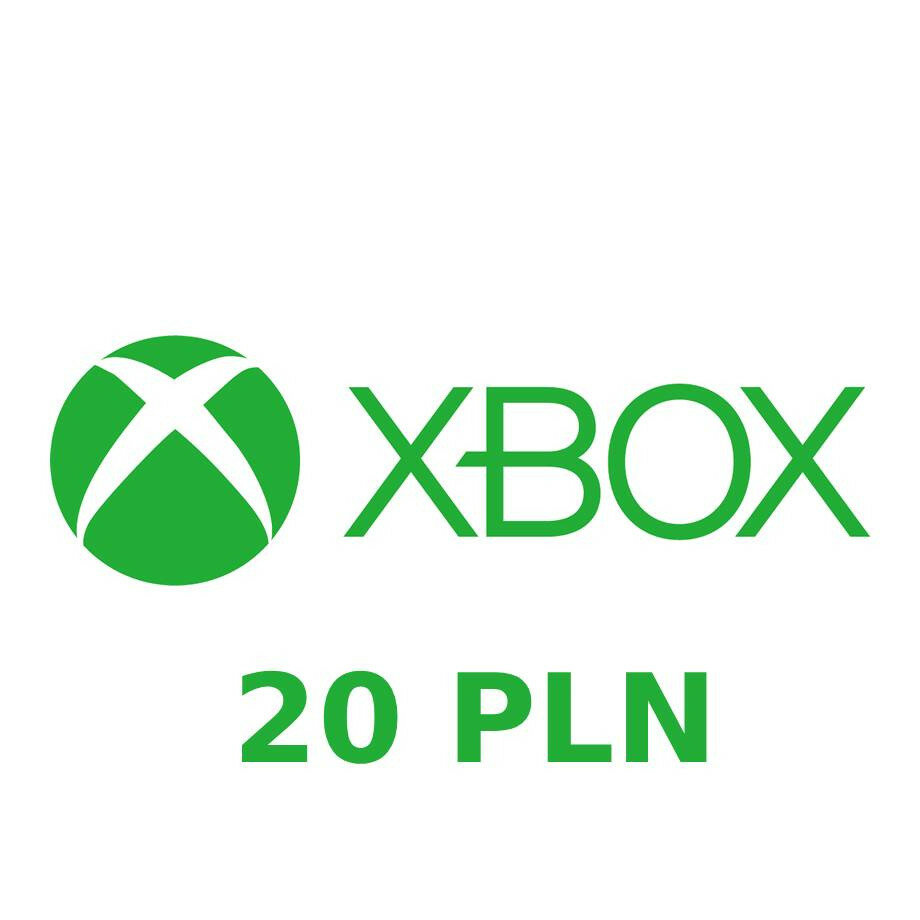 Карта пополнения счета Xbox - 20 PLN (20 Польских злотых), (Польша/PL), электронный ключ
