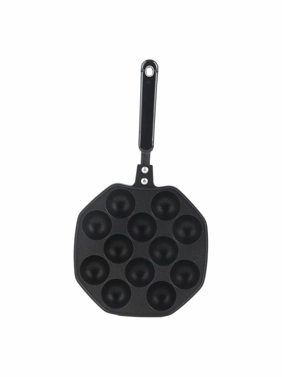 Алюминиевая антипригарная сковорода для гриля Такояки с 12 полостями, тарелка, шарик из осьминога, форма для выпечки блинов