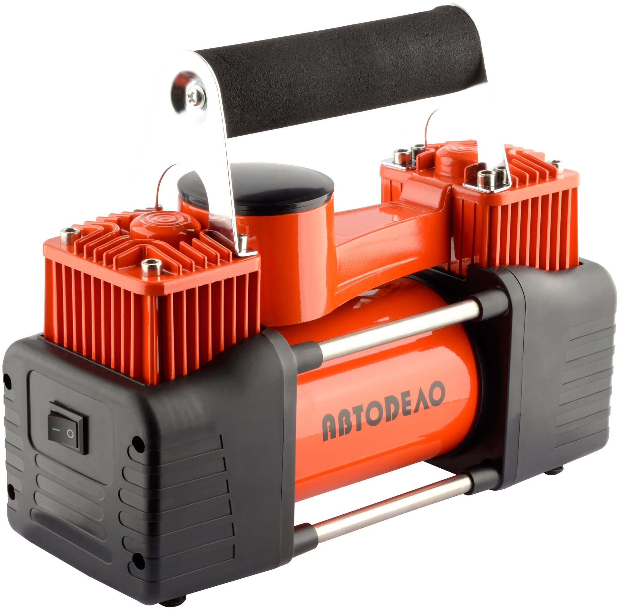 Автокомпрессор 12В 25А 10,5атм 65л/мин 0-10,3кг/см2 0-10,3бар 0-1030кПа 0-150PSI Компрессор поршневой двухцилиндровый воздушный/Накачка подкачка шин Авто Мото Техники/Надувных конструкций изделий